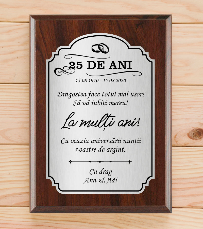 Plachete - Personalizate